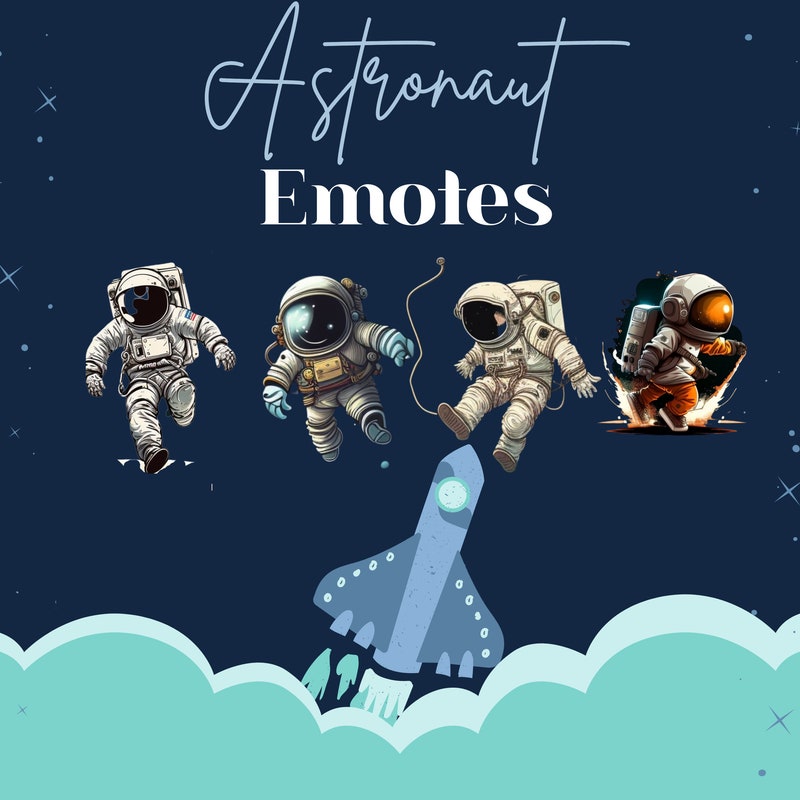 Cute Space Emoji - Etsy