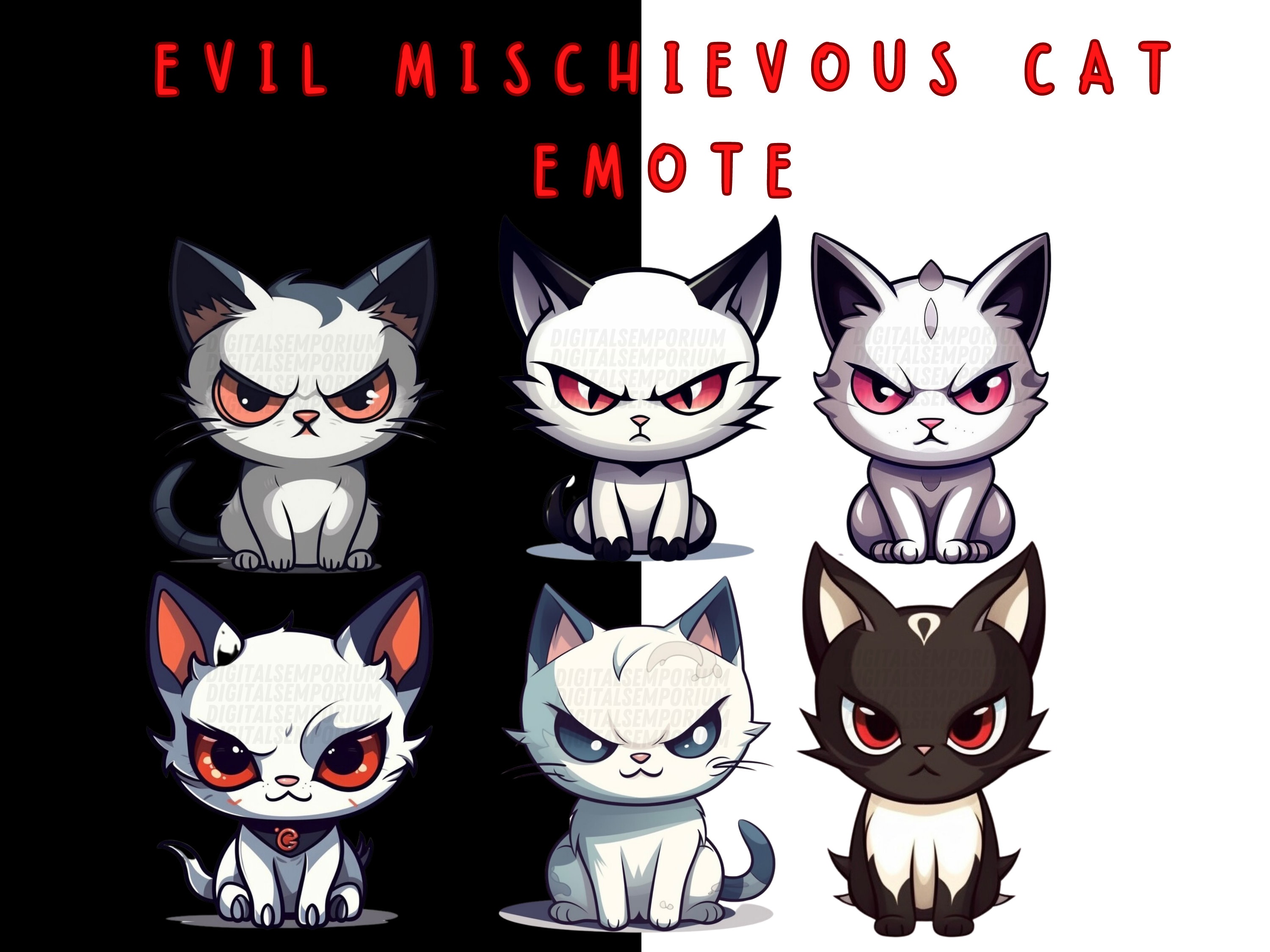 Cute Evil Cat