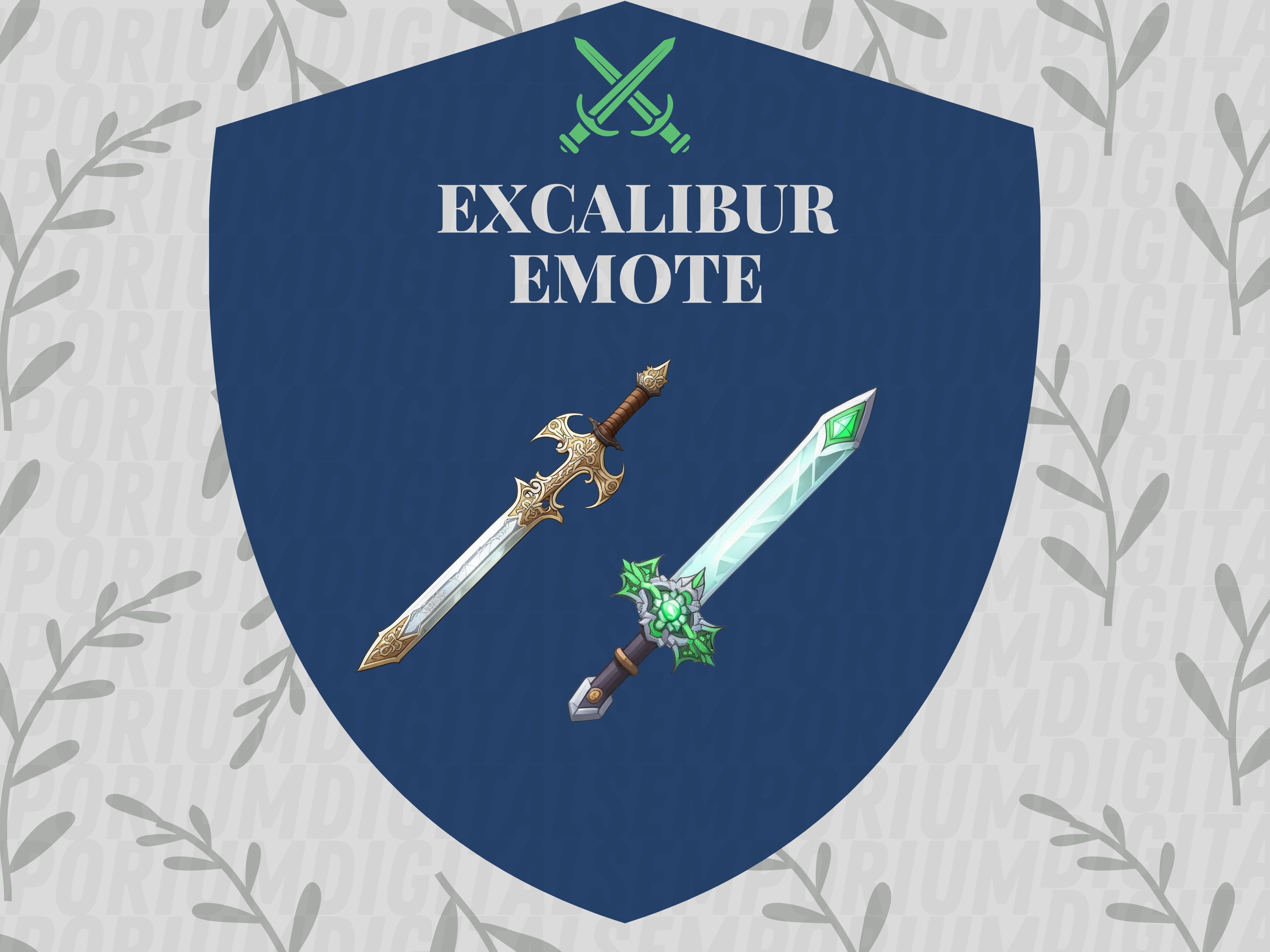 Excalibur Sword Emote, Sacred Sword Emote, Emerald Sword Emote, Knight ...