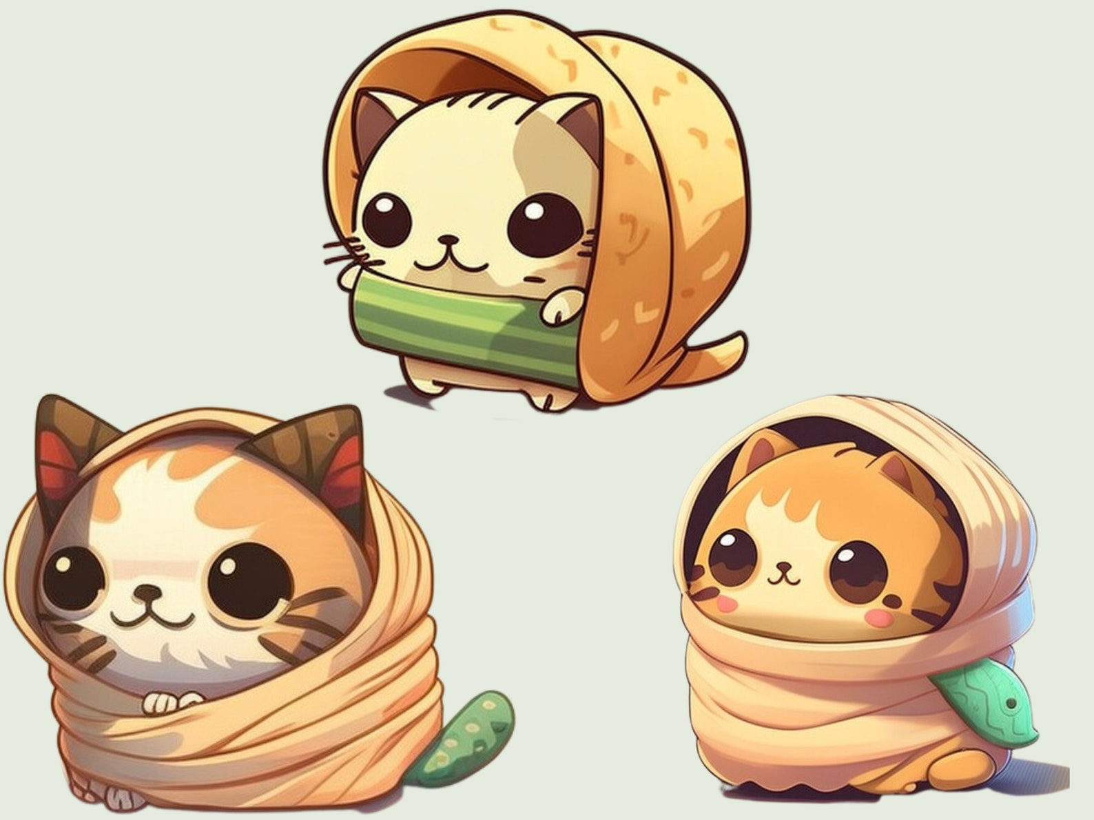 Cozy Cute Cat Twitch Emotes | Discord Emotes | Youtube Emotes ...