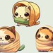 Cozy Cute Cat Twitch Emotes | Discord Emotes | Youtube Emotes ...