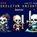 Pixel Skeleton Knight Twitch & Discord Channel Points Streamer, Cute ...