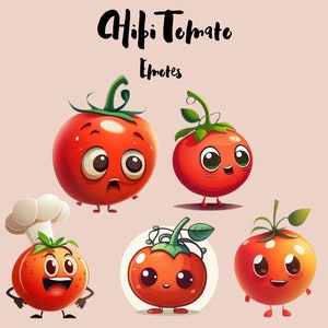 Chibi Tomato Collection Twitch & Discord | Channel Point | Streamer ...