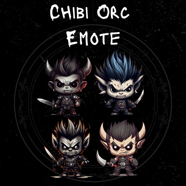 Orc Twitch Emote - Etsy