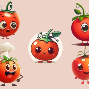 Chibi Tomato Collection Twitch & Discord | Channel Point | Streamer ...