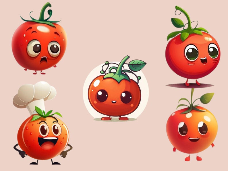 Chibi Tomato Collection Twitch & Discord | Channel Point | Streamer ...