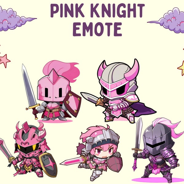 Knight Twitch Emotes - Etsy