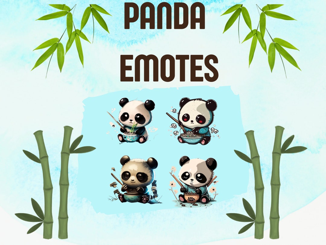 Panda Emote | Twitch Emote | Youtube Emote | Discord Emote | Community ...