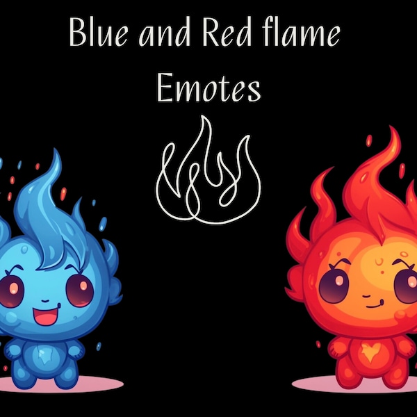 Twitch Flame Emotes - Etsy