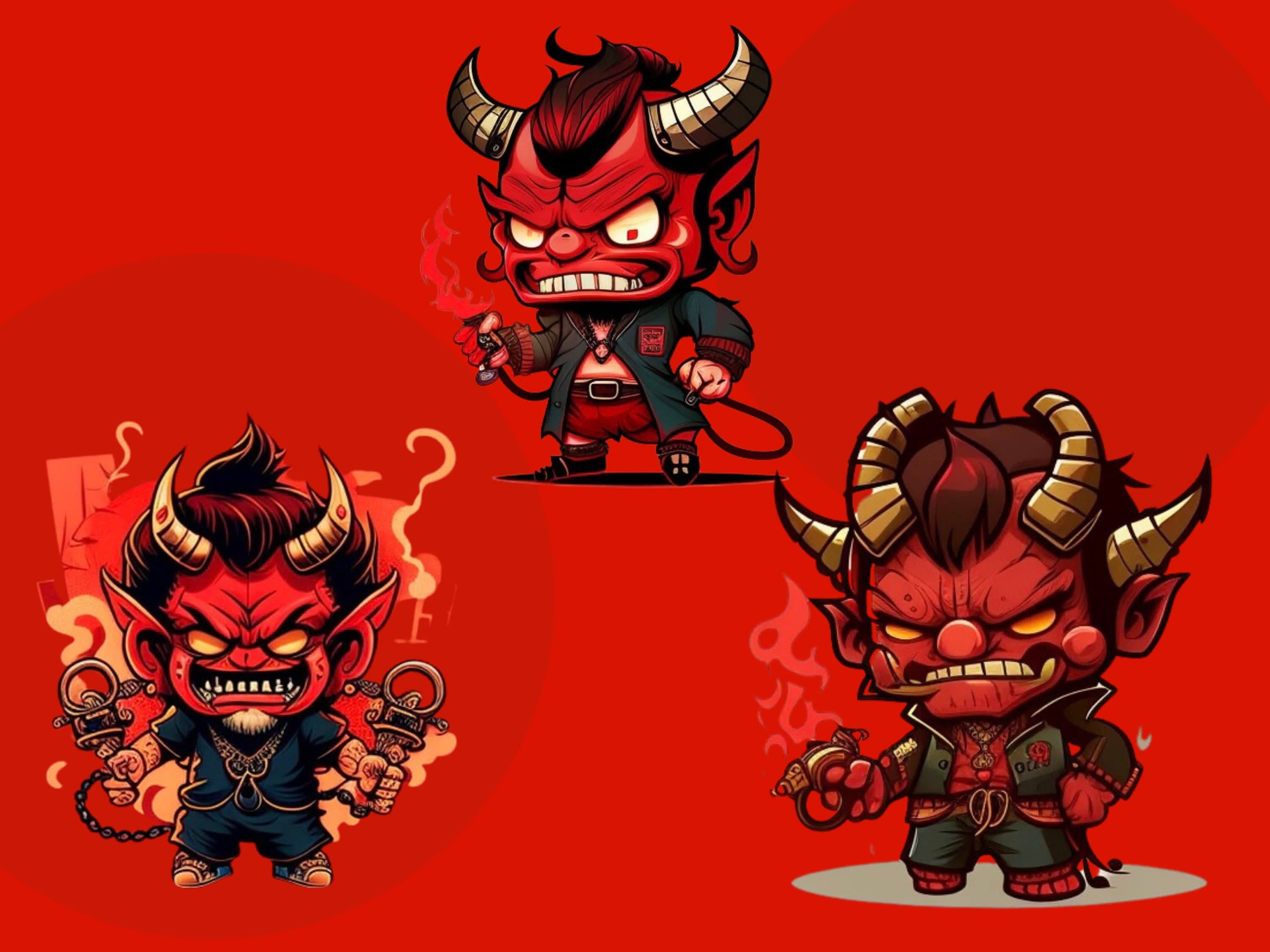 Chibi Devil Collection Twitch & Discord | Channel Points | Streamer ...