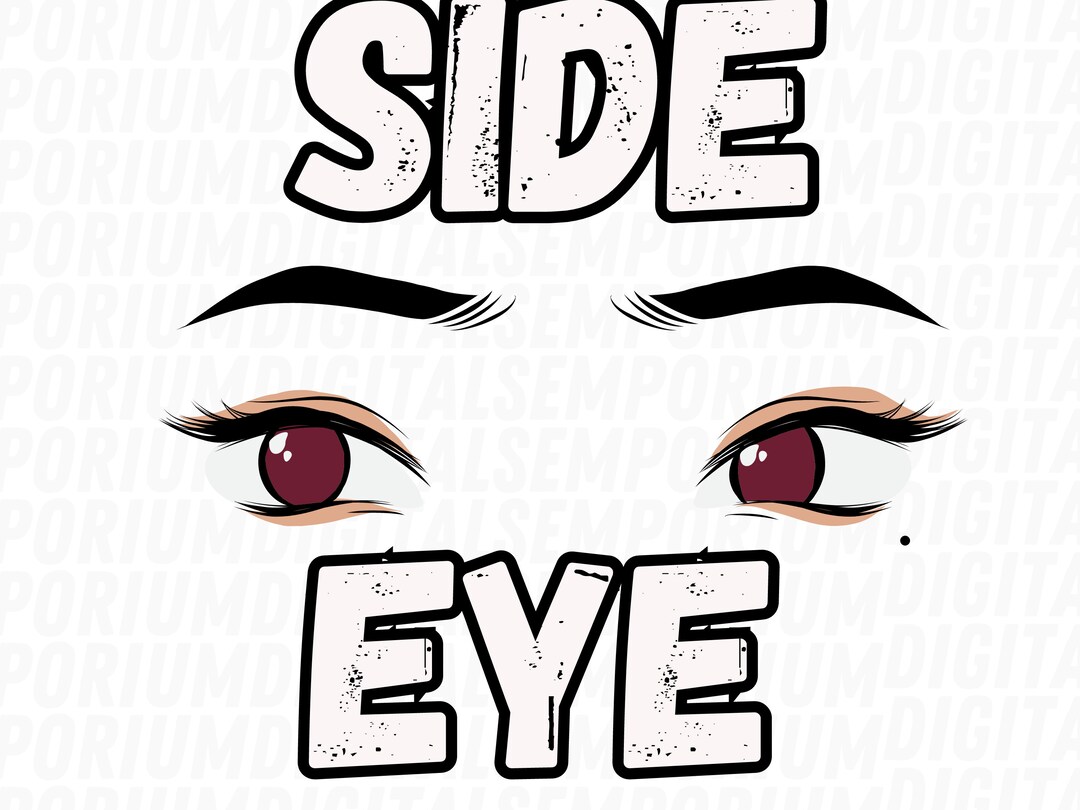 Side Eye Twitch Emote, Bombastic Side Eye Emote, Meme Emote, Eyes Emote ...