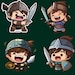 Chibi Cute Knight Emote Collection Twitch & Discord | Channel Points ...