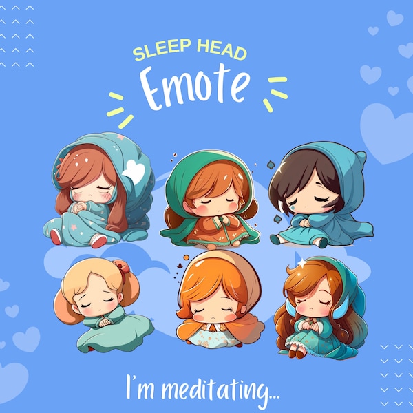 Girl Head Chibi - Etsy