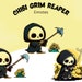 Chibi Grim Reaperemotes Twitch, Discord, Channel Point, Streamer, Emoji ...