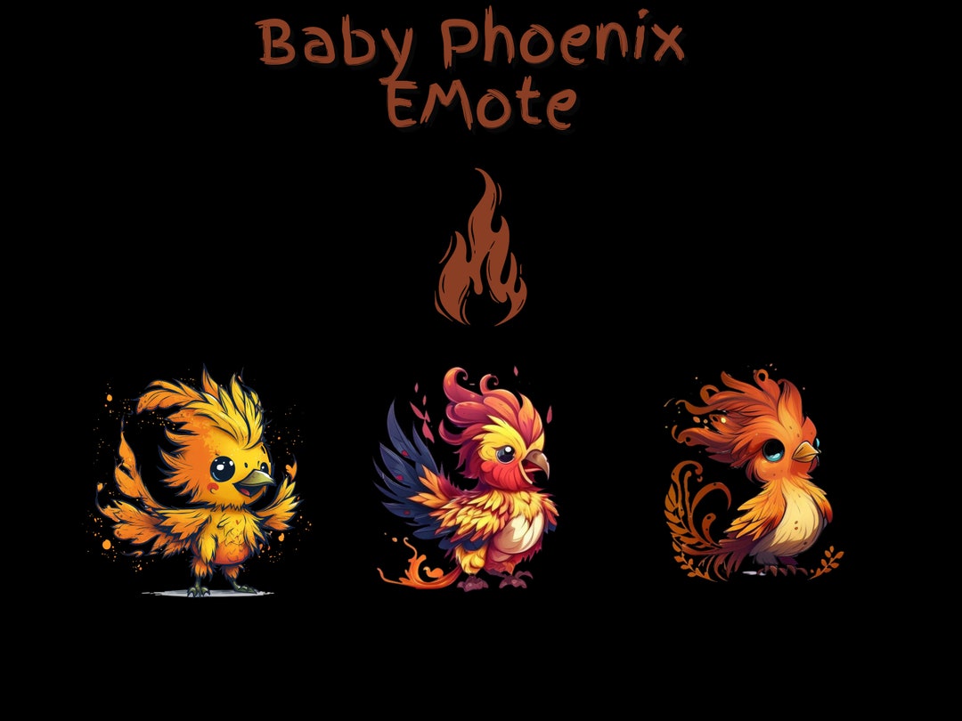 Cute Baby Phoenix Collection Twitch & Discord | Channel Points ...