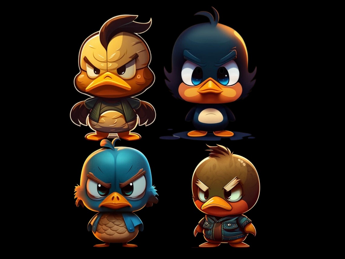 Angry Duck Emotes Twitch & Discord | Channel Points | Streamer | Emoji ...