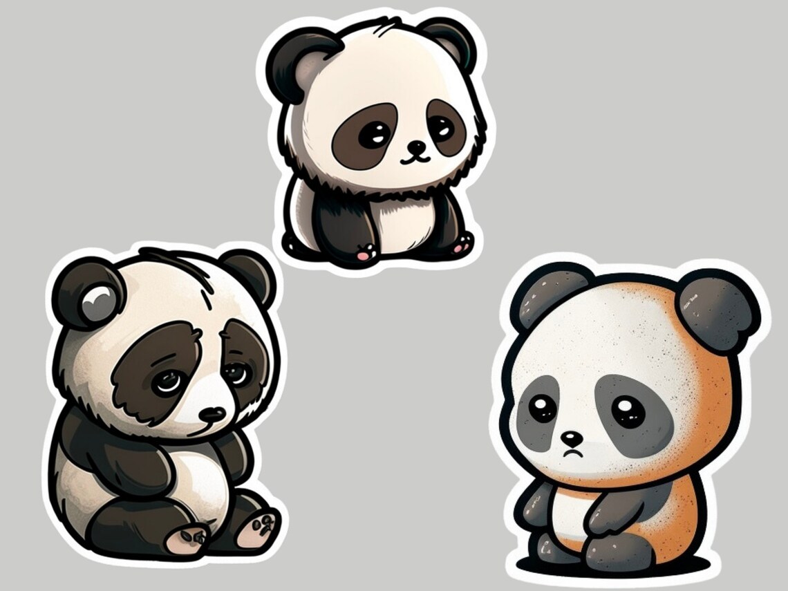 Panda Bear Emote Collection | Twitch Emote | Youtube Emote | Discord ...
