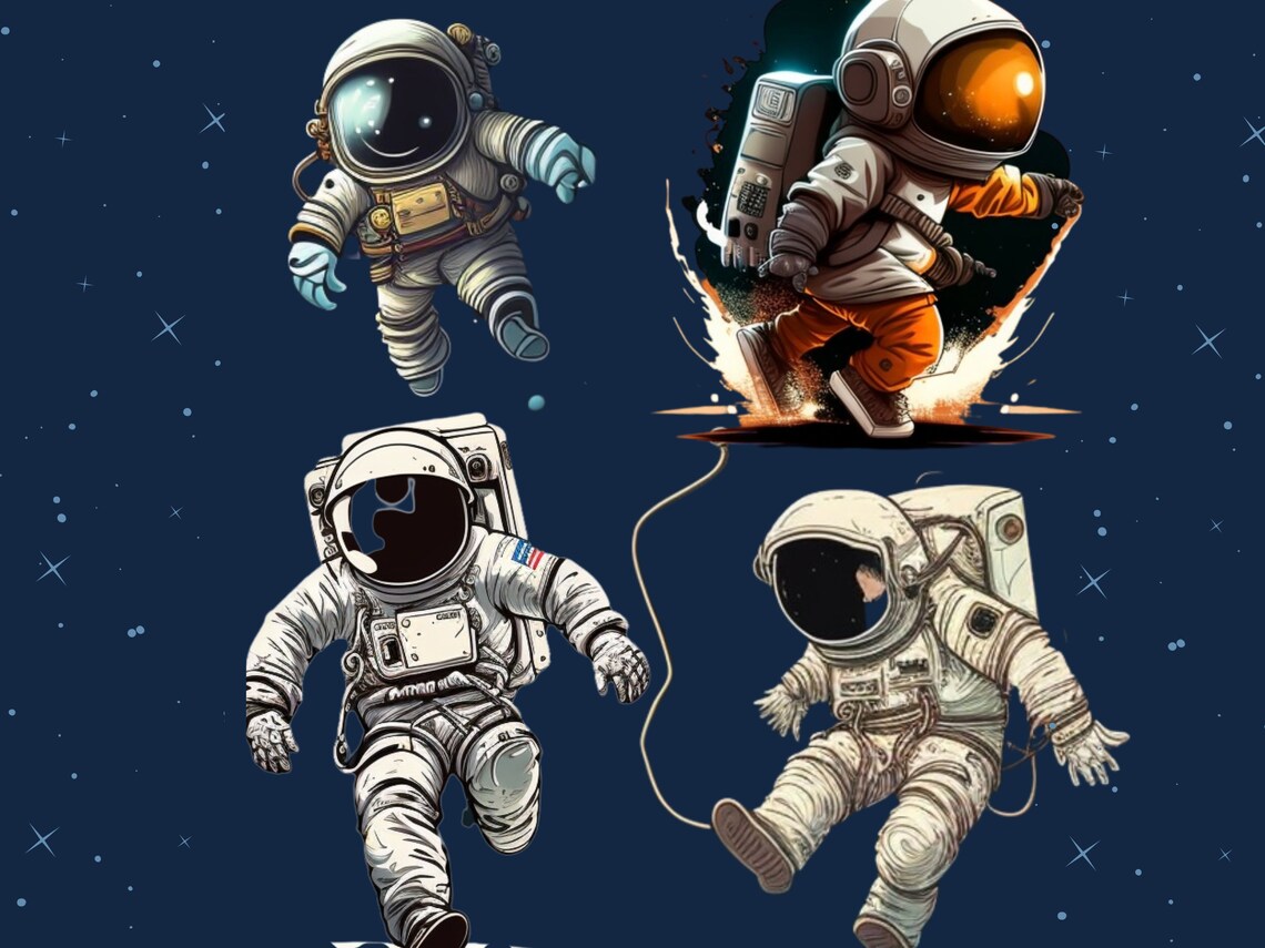 Space Astronaut Emote Collection Twitch & Discord | Channel Points ...