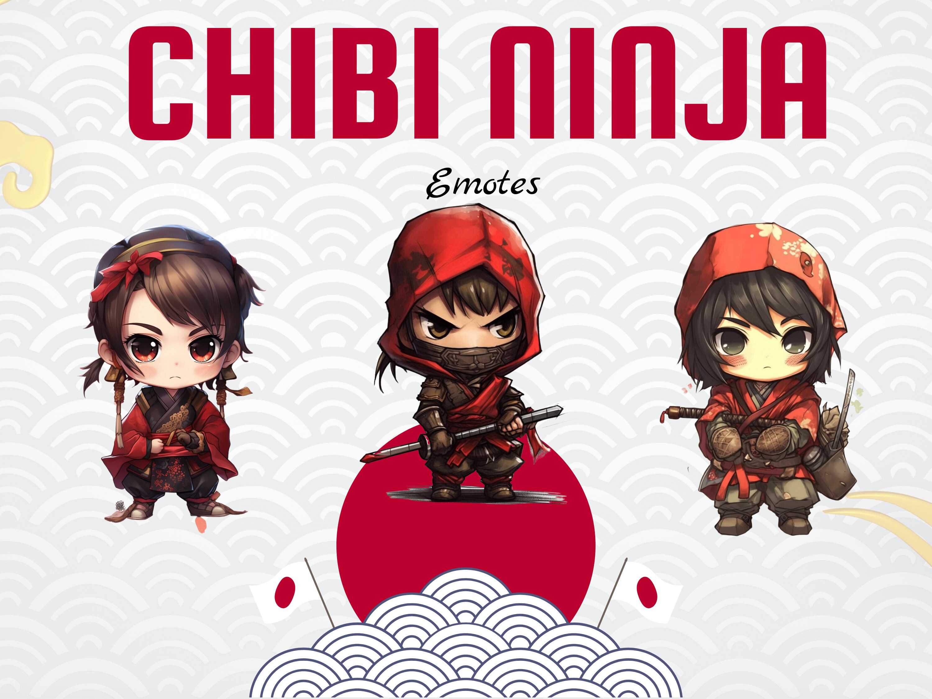 Cute Chibi Ninjas Download Chibi Ninja Character Cartoons Online