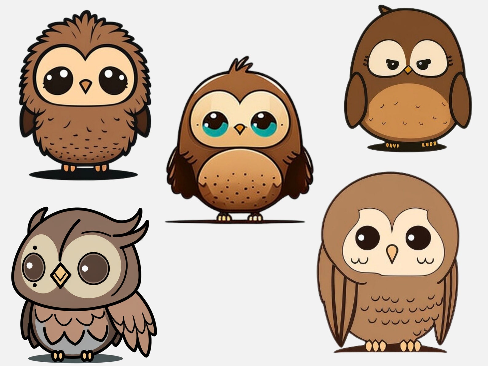 Cute Owl Twitch Emotes | Discord Emotes | Youtube Emotes | Facebook ...