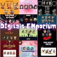 Chibi Female Fire Mage Emotes Twitch & Discord | Channel Points ...