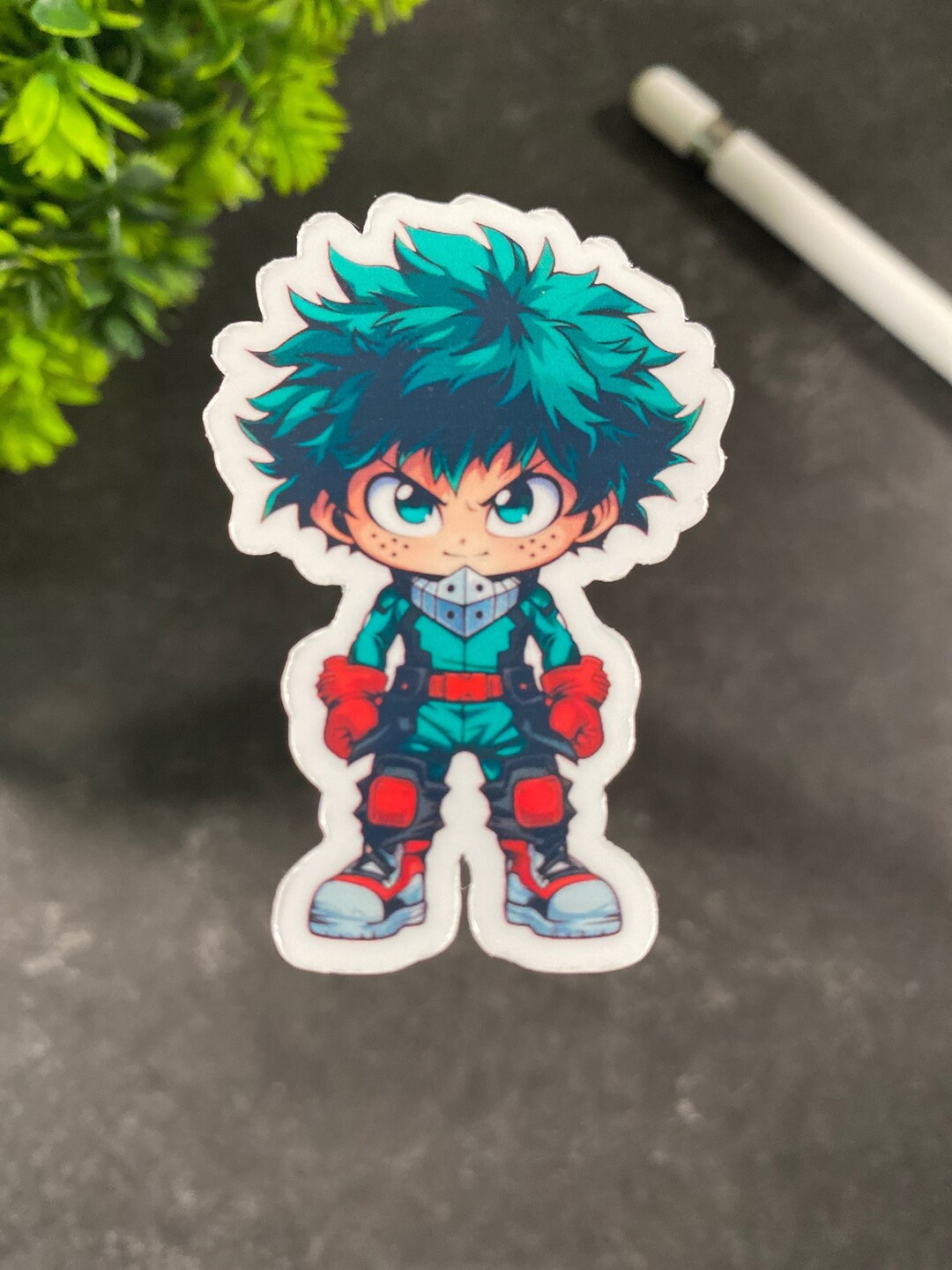Cute Deku Sticker My Hero Academia Individual Die Cut Anime - Etsy