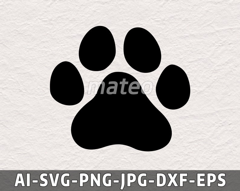 Animal Print Svgdog Paw Print Svg Dog Paw SVG Dog Svg Paw - Etsy