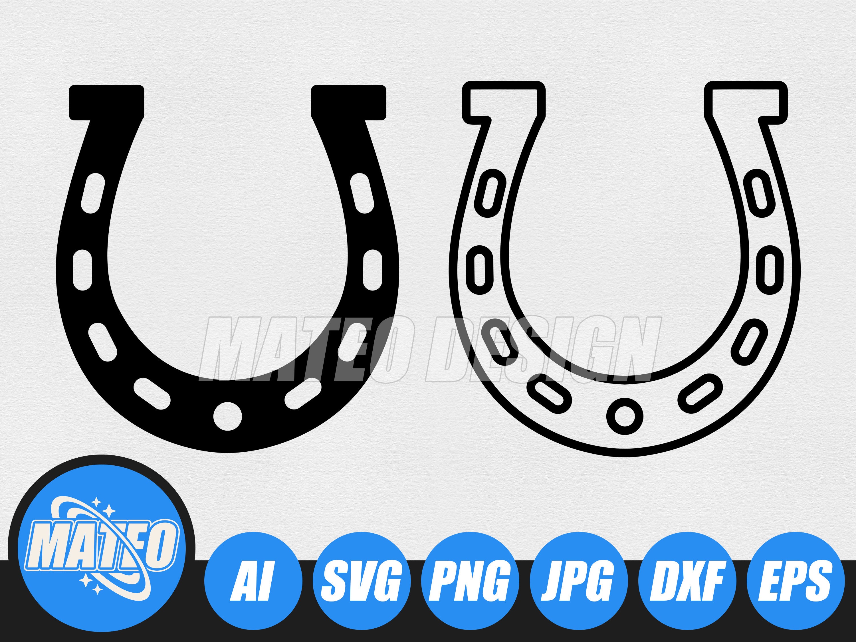 Horse Shoe Cut Files | Horseshoe Vector Files |horseshoe SVG Files ...