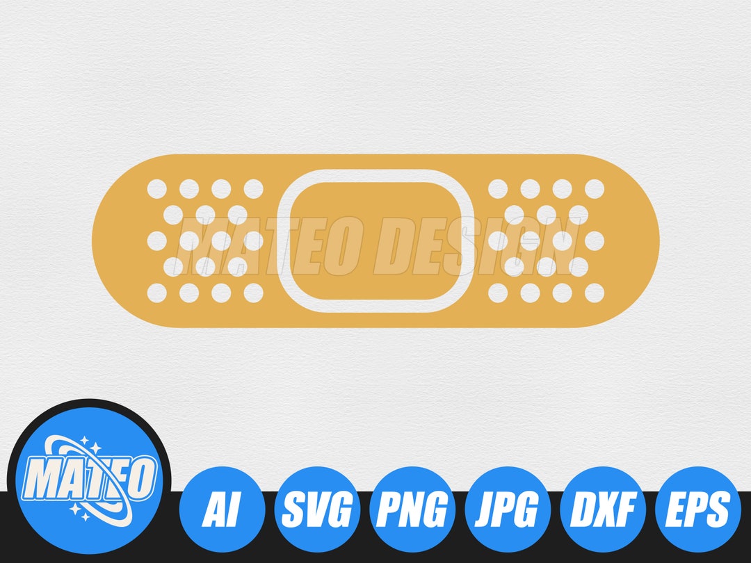 Nurse Medic Clip Art Bandage SVG Files First Aid SVG Cut Files Bandage ...