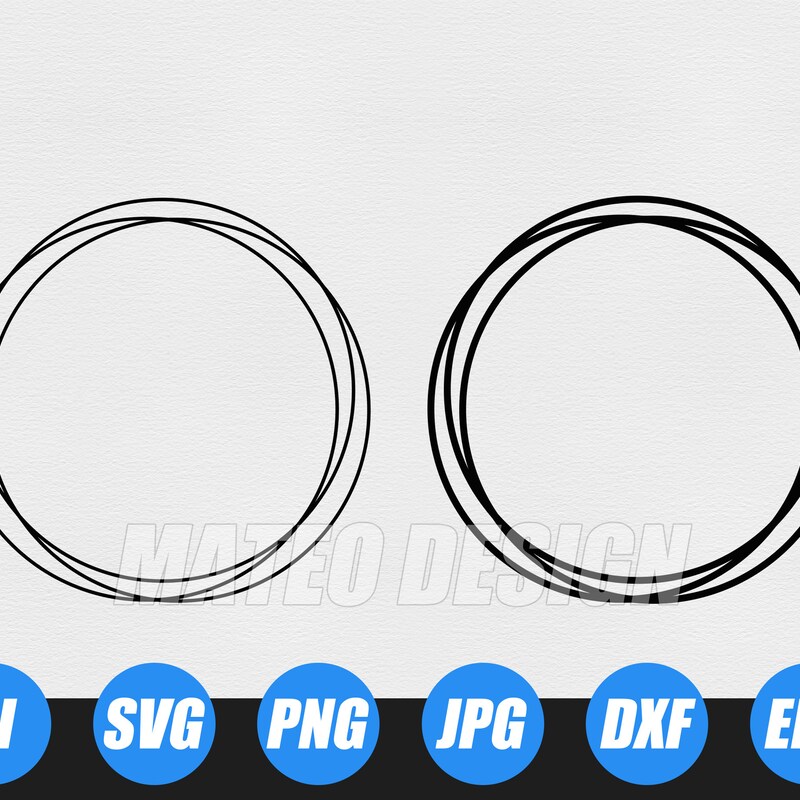 Layered Circles - Etsy