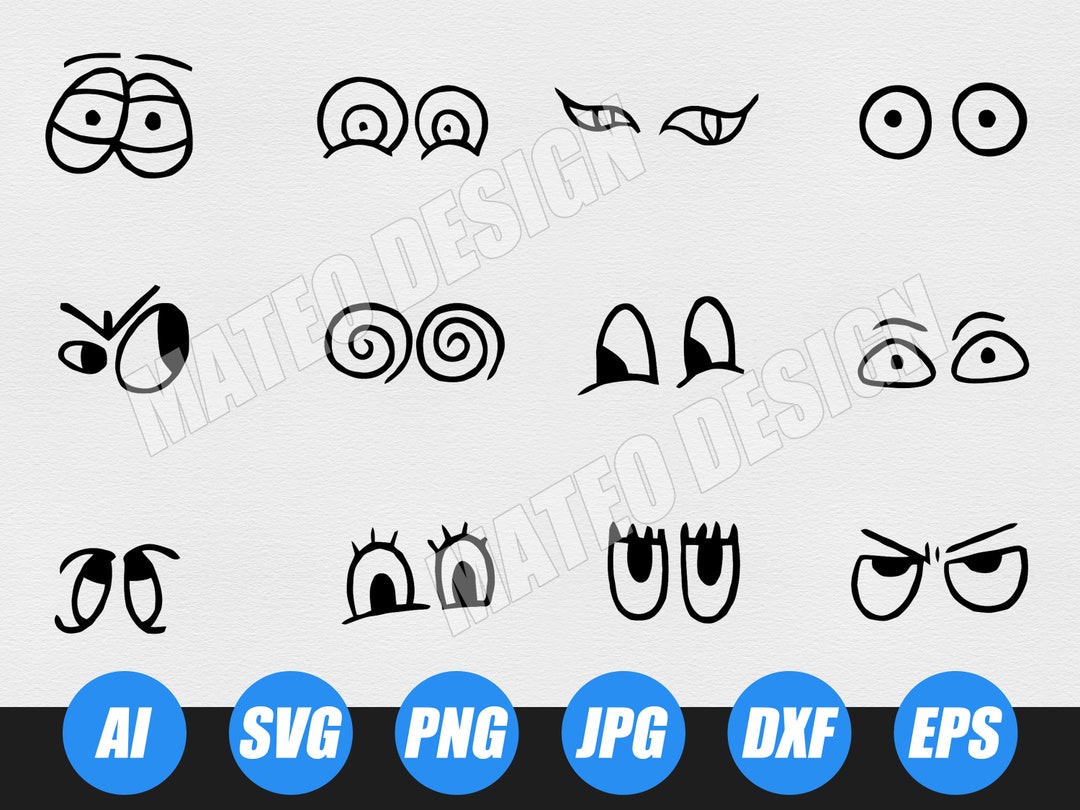 Cute Cartoon Emoticon, Anger, Frustration, Doubt, Hand Drawn-ai,svg,png ...