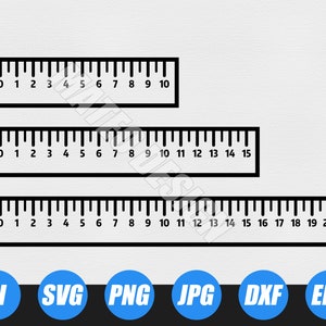 School Ruler Clip Art | Ruler SVG Files | School Ruler Cut Filesi Back ...
