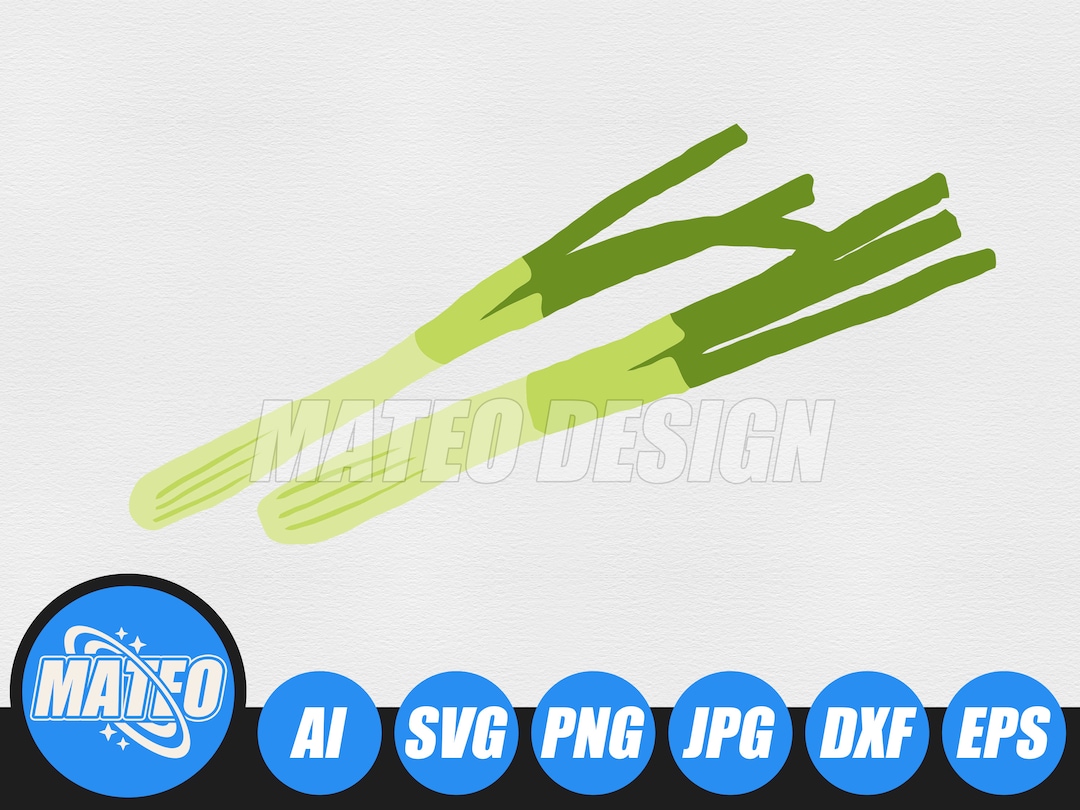 Green Onion Stick Figure, Hand Drawn Vegetables, Kids Illustration ...