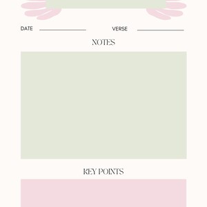 CHURCH NOTES TEMPLATE - Goodnotes Template for Note-taking - Etsy