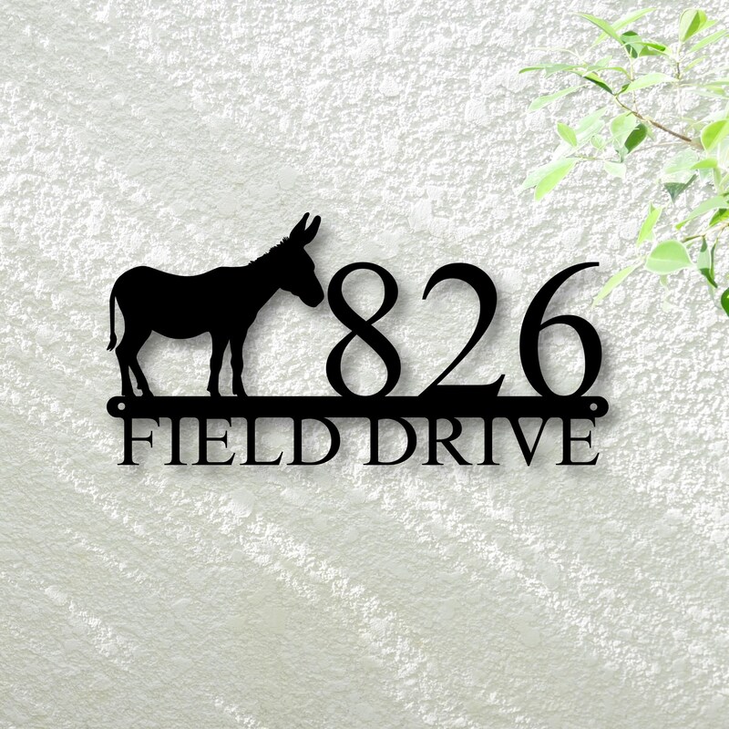 Donkey Yard Art - Etsy