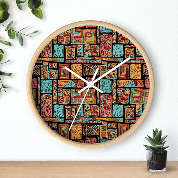 Africa Clock - Etsy