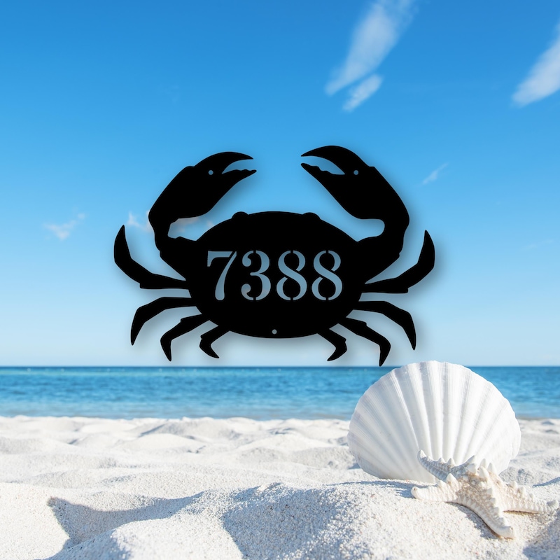 Crab Sign - Etsy