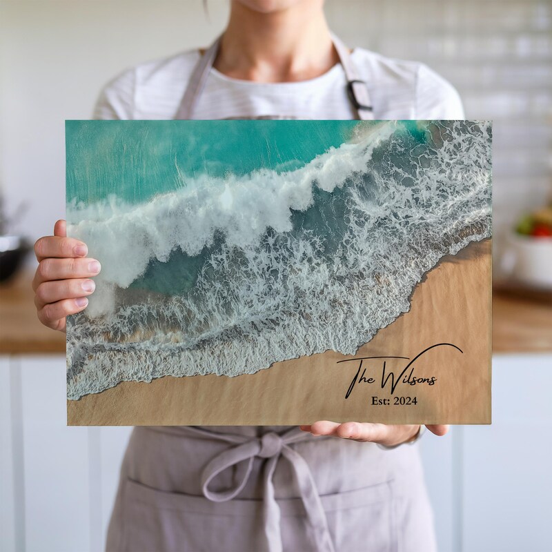 Beach Cutting Board - Etsy
