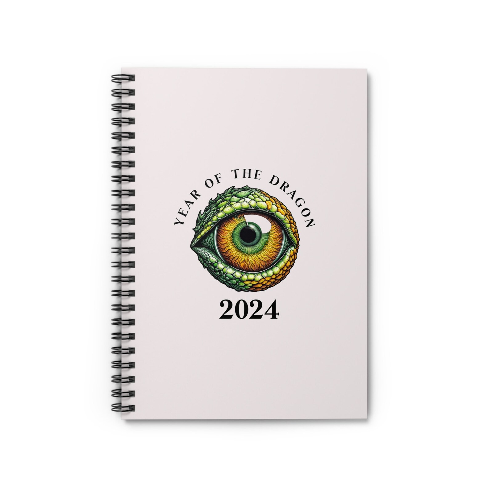 Year of the Dragon Spiral Notebook, Gift for Daughter, 2024 Journal ...