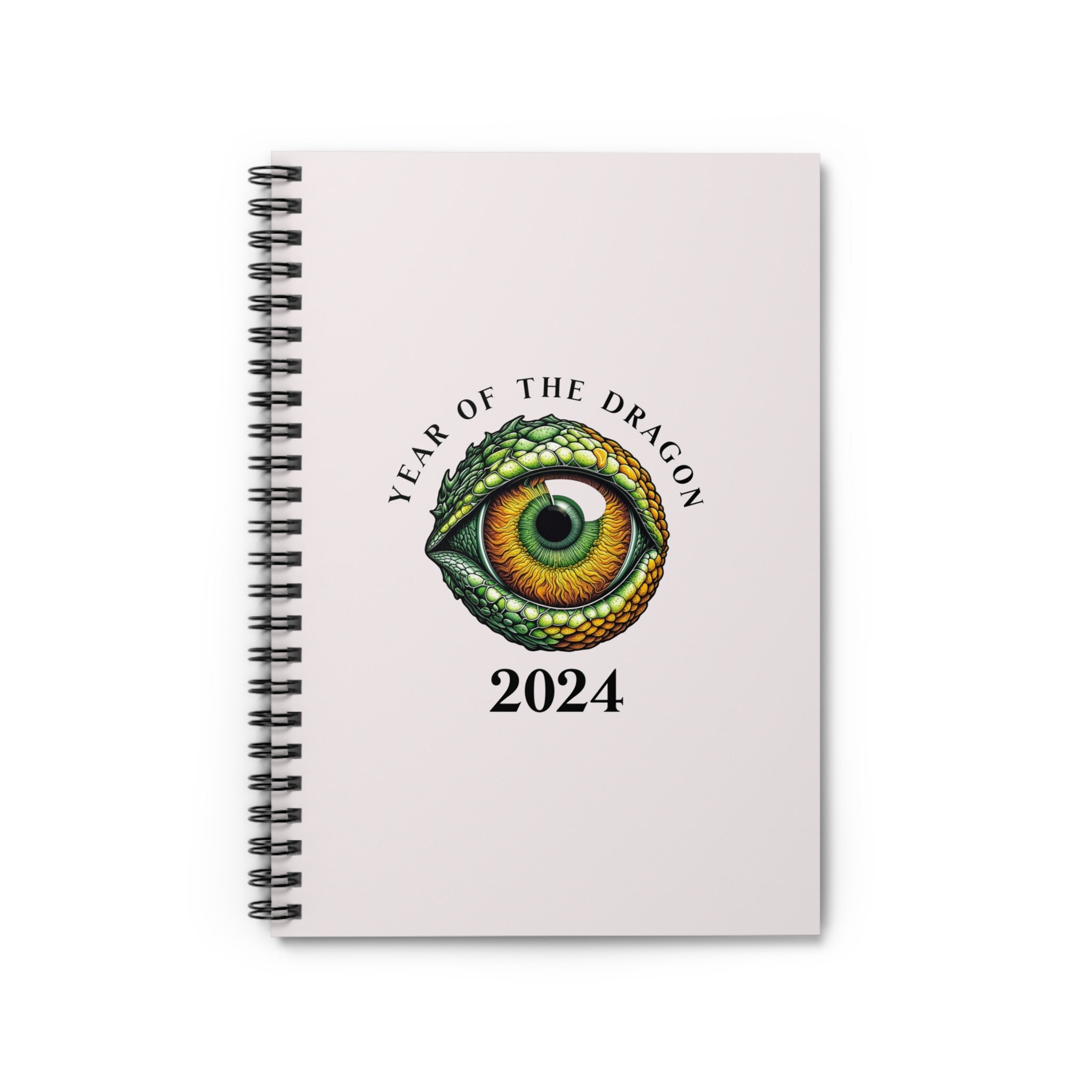 Year of the Dragon Spiral Notebook, Gift for Daughter, 2024 Journal ...