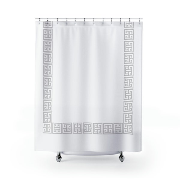 Greek Key Curtain - Etsy