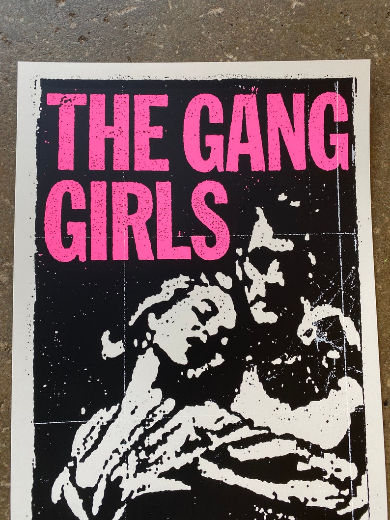 Gang Girls 10” X 20” Print - Etsy