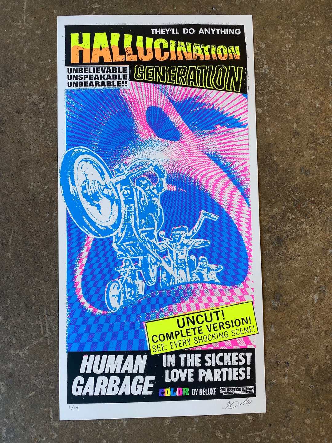 Hallucination Generation Print 10” X 20” - Etsy