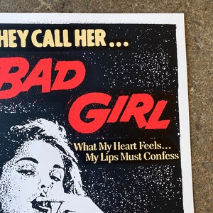 Bad Girl 10” X 20” Print Lee Moses - Etsy