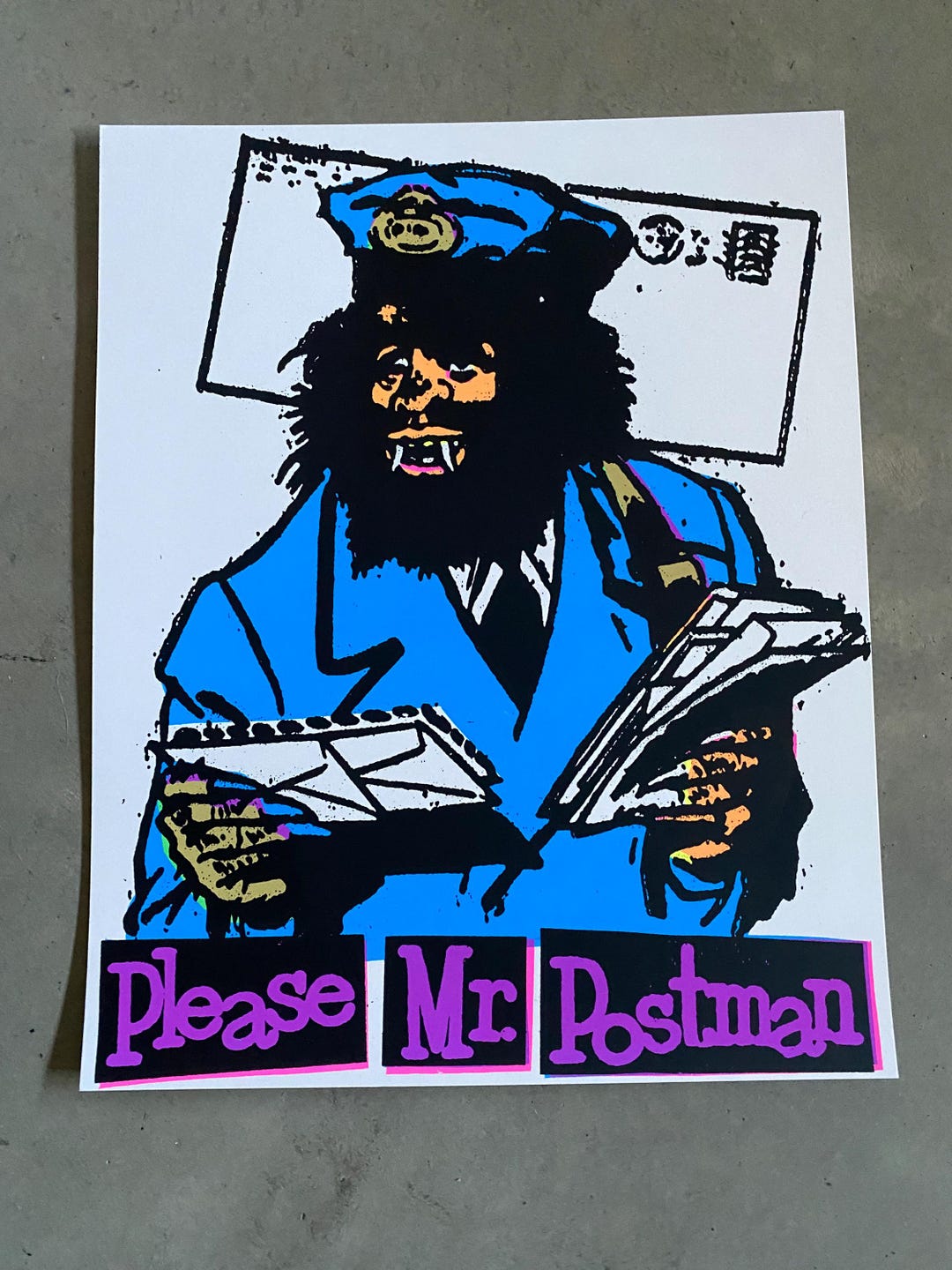 Please Mr Postman 8” X 10” Art Print - Etsy