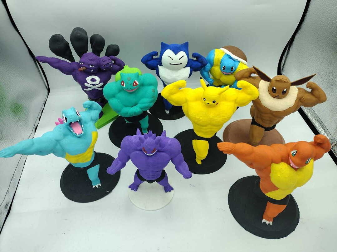 Buff Pokemon - Etsy