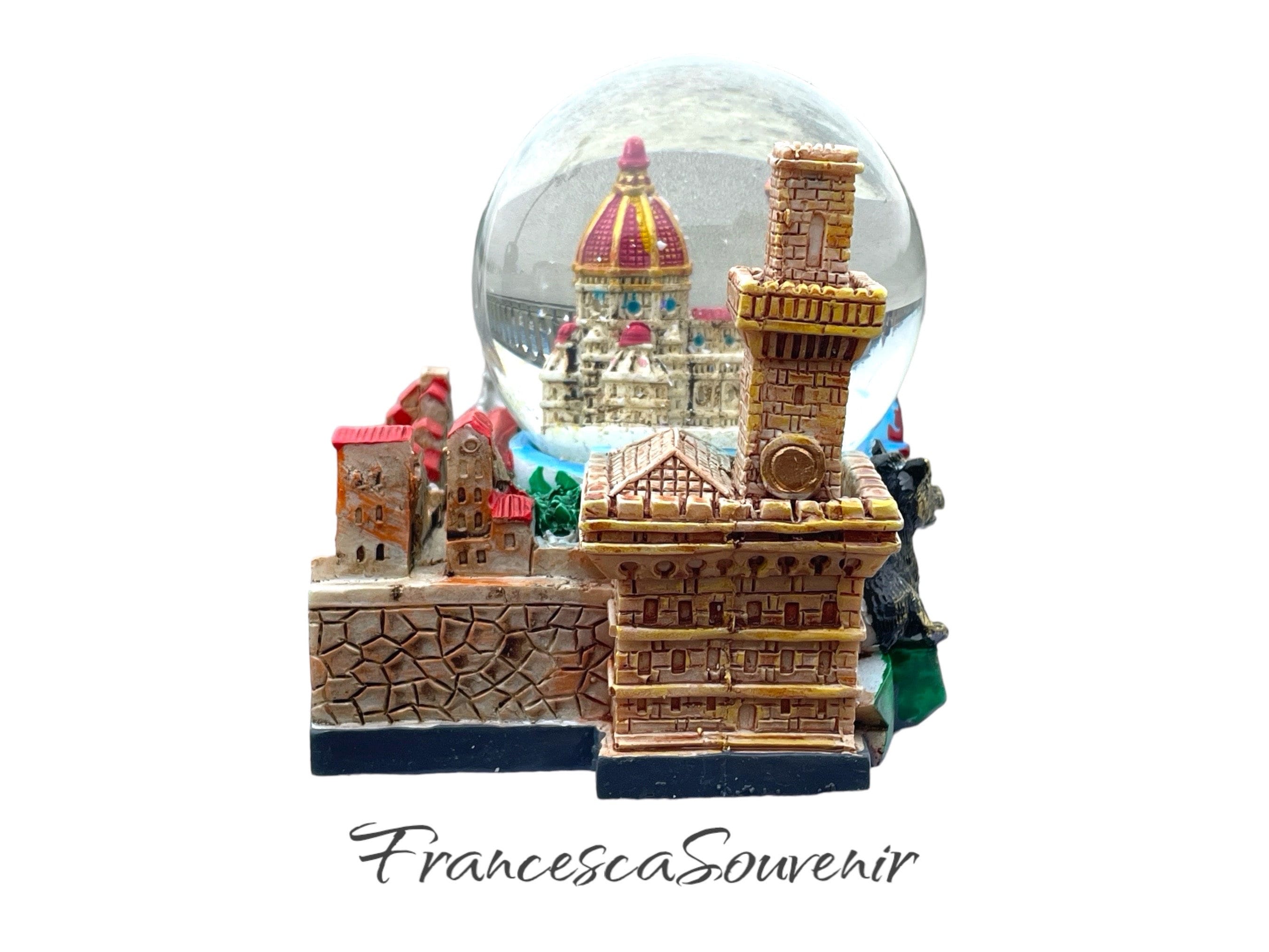 SNOWBALL: Glass Ball and Base With Monuments Florence Cathedral or ...