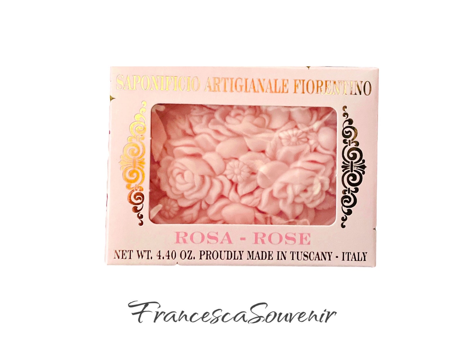 Artisan Rose Vegetable Soap 125g. Handmade Vegetable Soap With Rose 4 ...