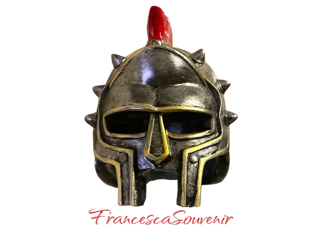 ROMAN GLADIATOR HELMET: Roman Gladiator Helmet in Resin. - Etsy