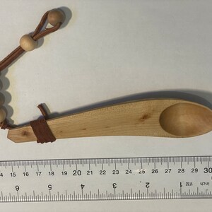 Teardrop Spoon for Camping. Wooden Spoon Made by Only Hand Tools. - Etsy